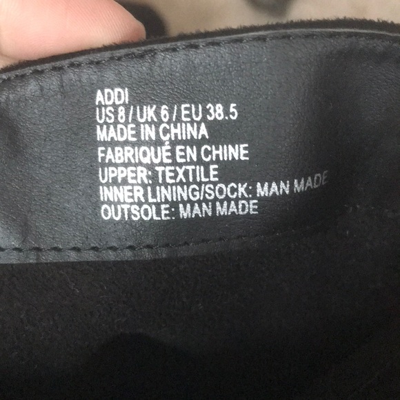 addi | Shoes | Tall Black Suede Boots | Poshmark